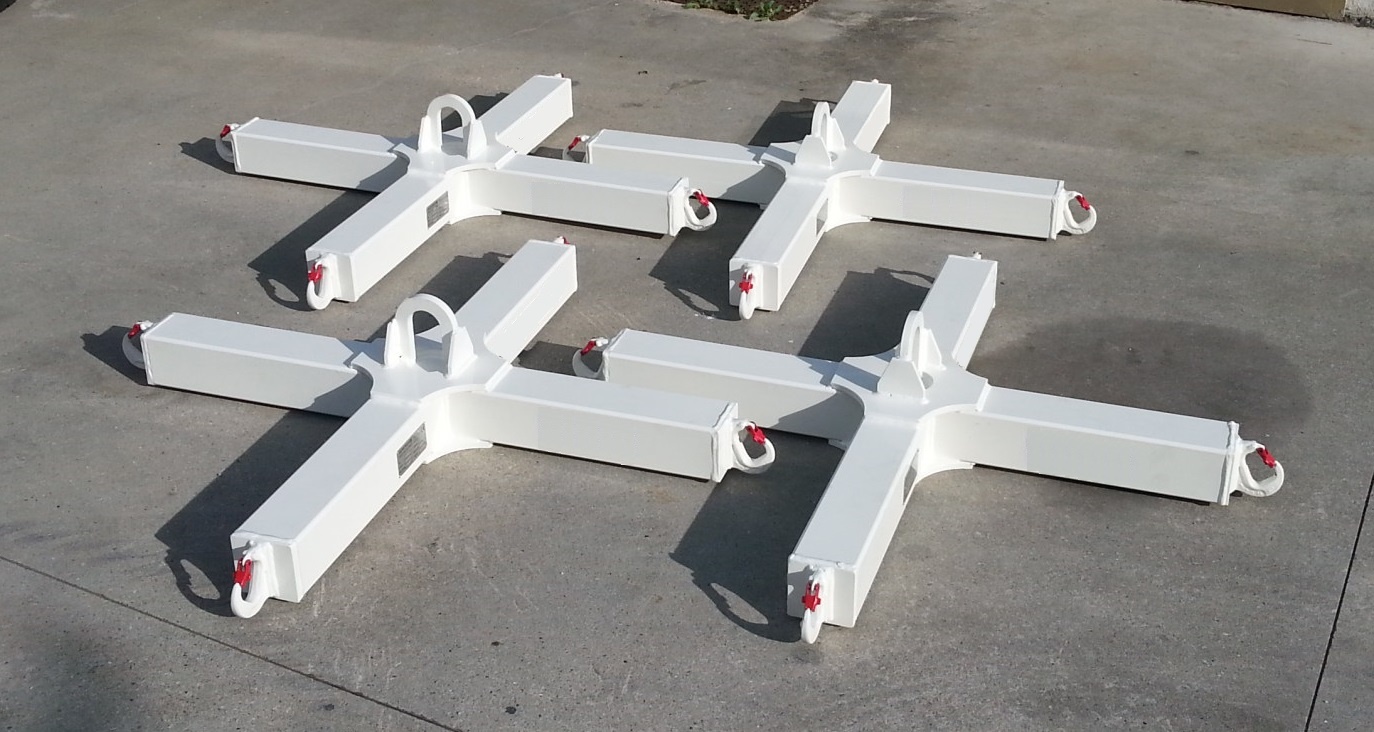 Lifting beams H style adjustable. Spreader Beam Cross X for big bags ...