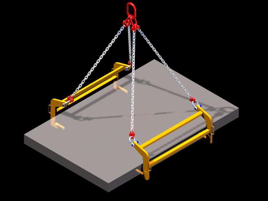 Lifting beams H style adjustable. Spreader Beam Cross X for big bags ...
